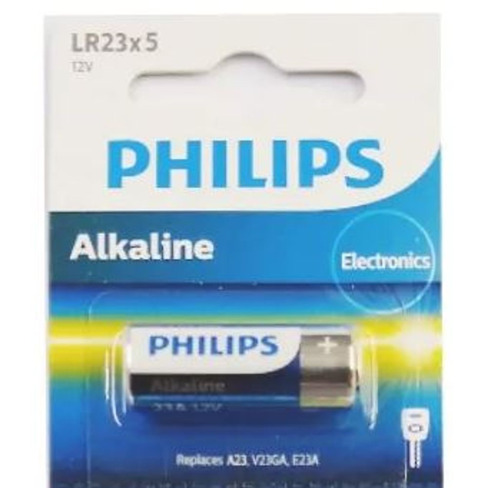 BATERIA ALCALINA 12V LR23 PHILIPS - takei