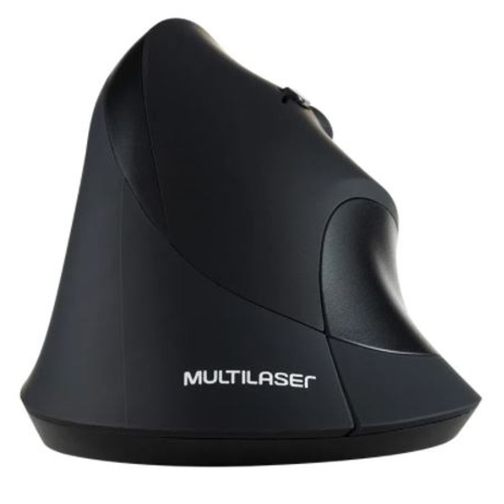 MOUSE SEM FIO ERGONÔMICO MO285 MULTILASER PRETO - takei